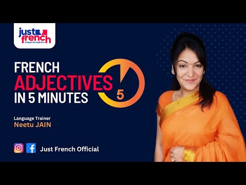 Les Adjectifs - French Adjectives [Just 5 Minutes French]