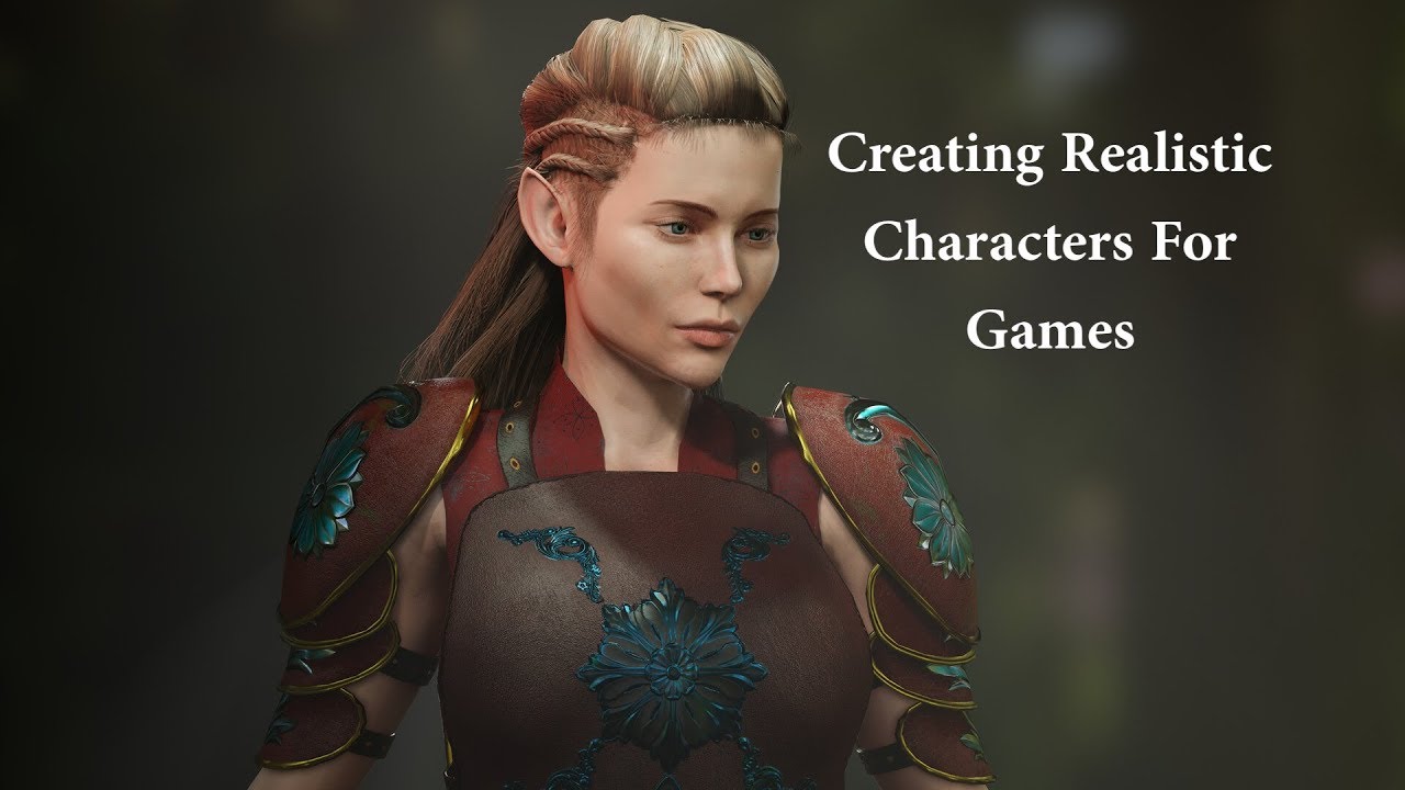 Creating Realistic Characters for Games Using Character Creator 3 and ZBrush.