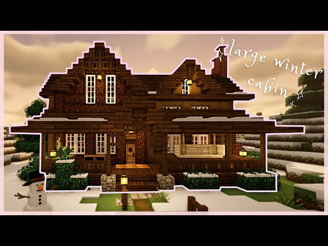 5 best Minecraft Winter House Blueprints