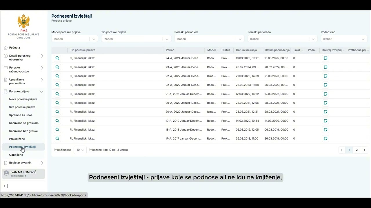 IRMS Portal