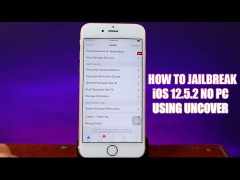 How to Jailbreak iOS 12.5.2 on iPhone 6/6plus/5s/iPadMini2 - No Computer