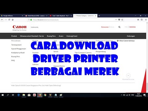 Cara Download Driver Printer Berbagai Merek dari Situs Resminya