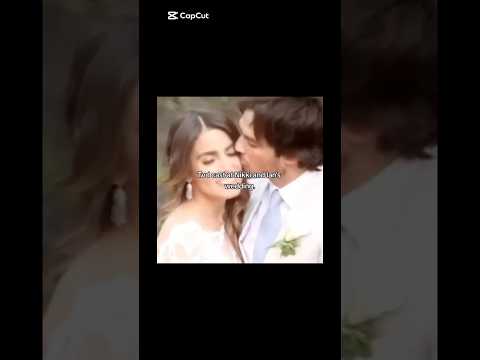 Ian and Nikki wedding #thevampiredairies