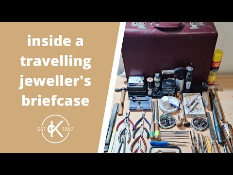 Inside A Travelling Jeweller's Briefcase | The Basic Jewellery Tools You Need | Meet The Jeweller