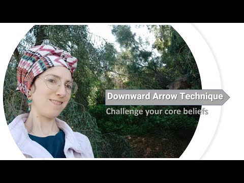 How To Deal With Intrusive Obsessive Thoughts |Downward Arrow Technique To Identifying Core Beliefs