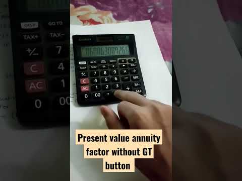 In 20 seconds learn how to calculate PVAF without the GT button | CA INTER| COMPOUND INTEREST| FM