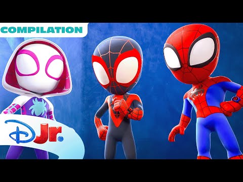 Marvel's Spidey and his Amazing Friends Season 3 Compilation! 🕷️ | 90+ Minutes | @disneyjr