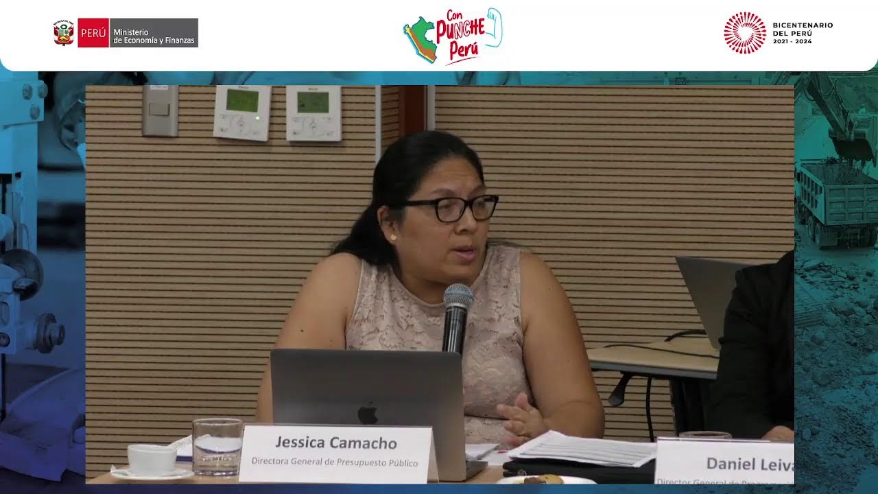 Presentación del plan Con Punche Perú: Atención a la emergencia