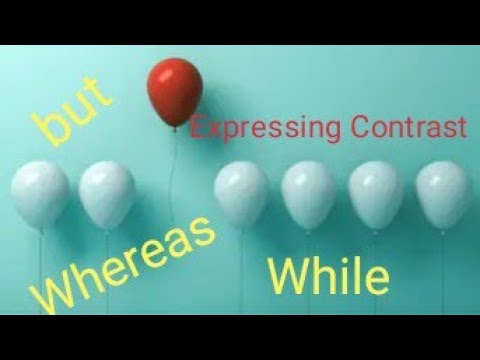 #2Bac#Expressing Contrast: but/whereas/while