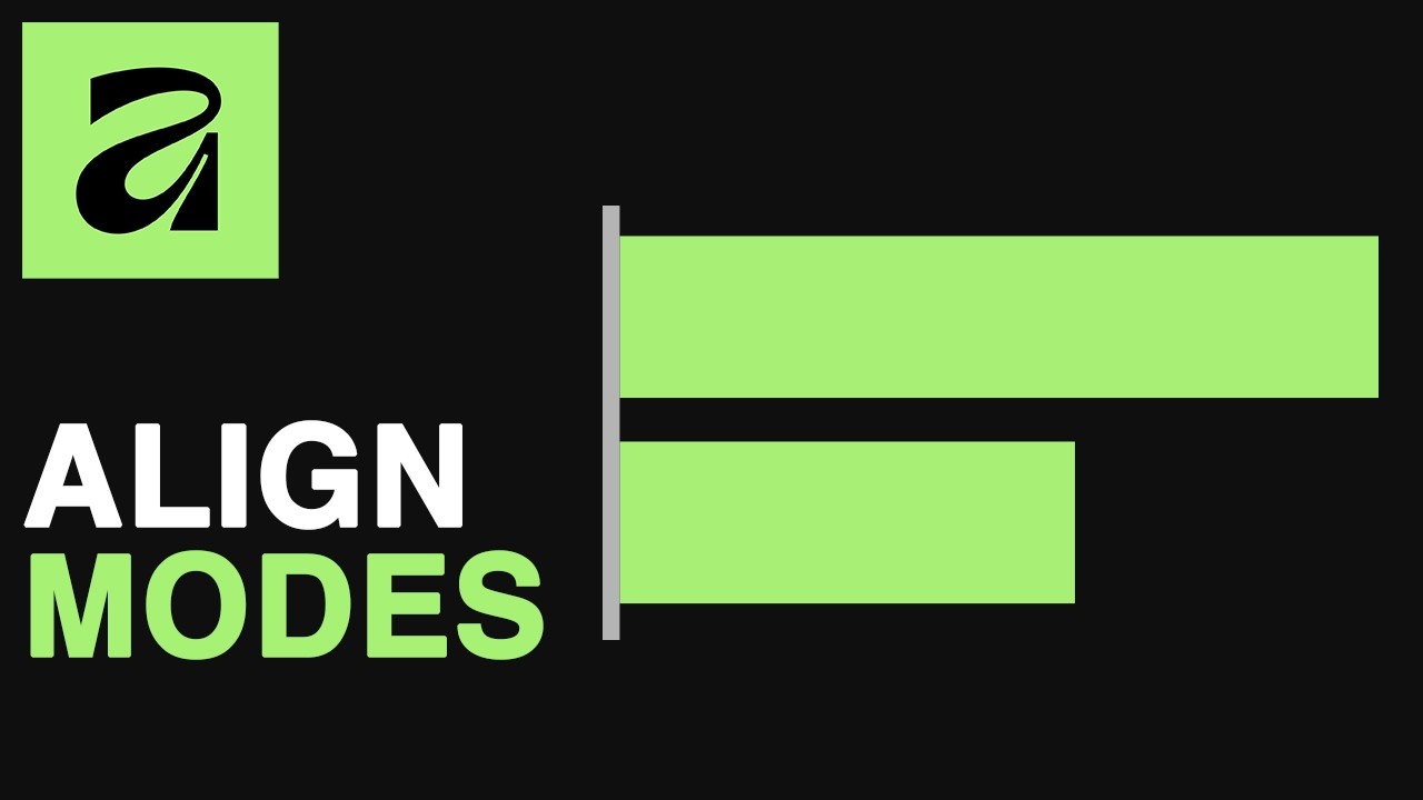 Align Modes in Affinity