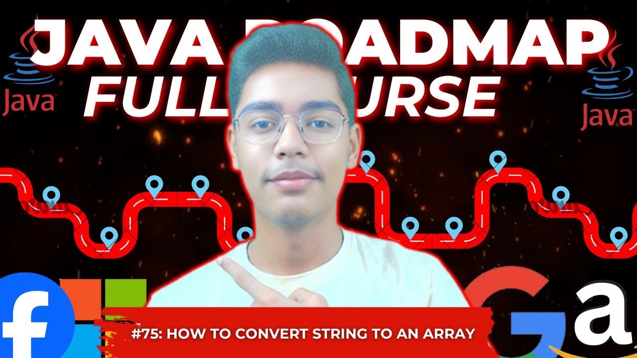 How To Convert String To An Array In Java | Java Full Course From Scratch