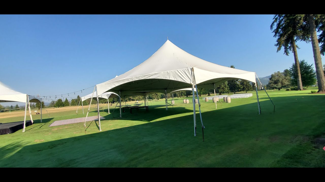 Destination Events 30X40 Hexagon High Peak Tent
