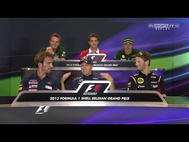5 funniest F1 press conferences