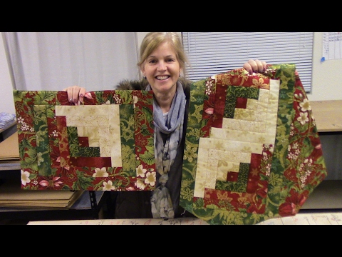 How To Make 4 Patchwork Placemats From 1 Table Runner Kit | Tutorial With Donna
