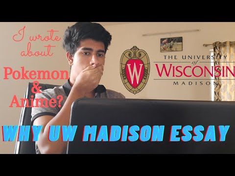Reading my Why University of Wisconsin Madison (UW Madison) Essay // Why us College essay