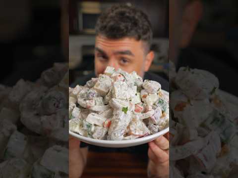 Greek Style Potato Salad! #potatosaladrecipe #greekrecipes #sidedishrecipe