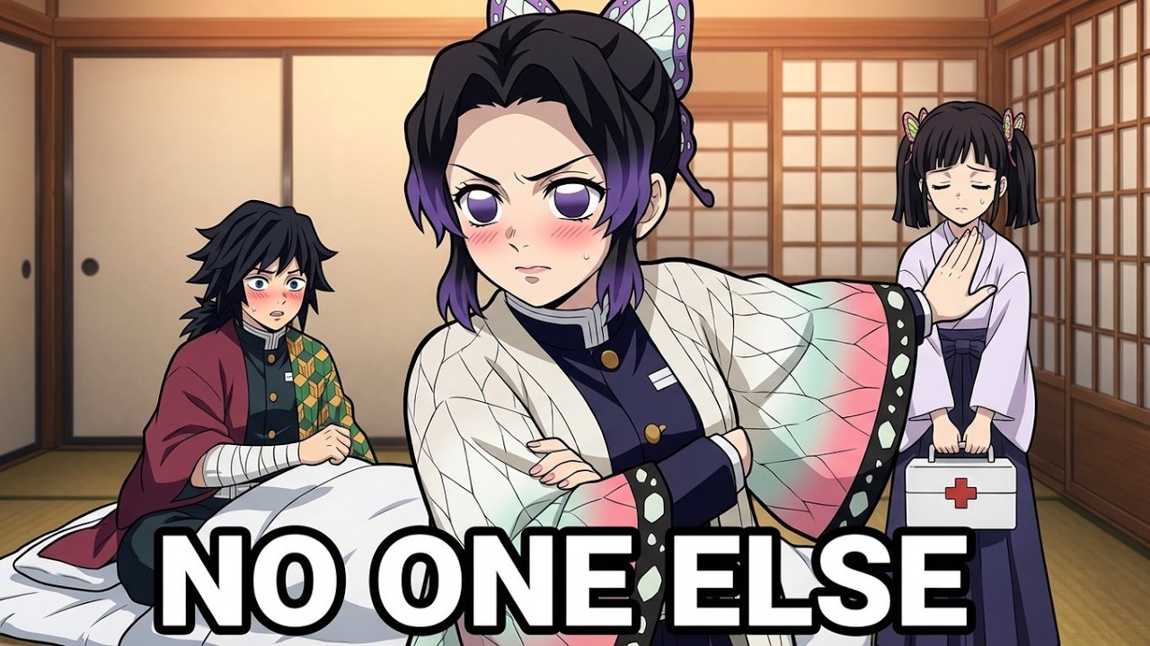 Shinobu Refuses to Let Anyone Else Heal Giyu's Wounds