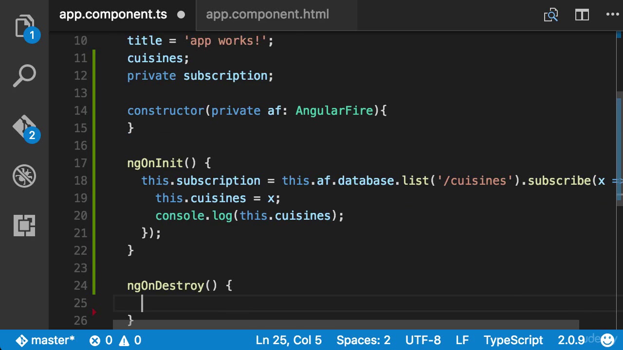 Build Enterprise Applications with Angular 2 (and Angular 4) : Async Pipe