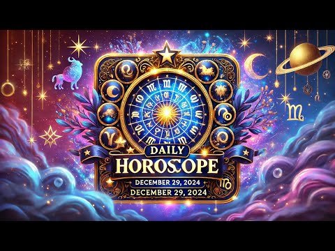 Daily Horoscope for December 29, 2024 | Zodiac Predictions & Lucky Tips | Ozy's Zodiac Vibes
