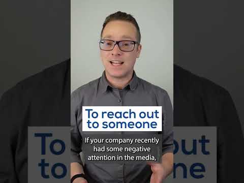 English phrase - To reach out to someone