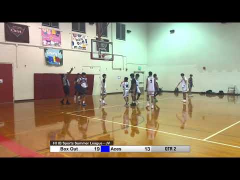 Box Out vs Aces - 6/21/25 (HI IQ Sports Summer League - JV)