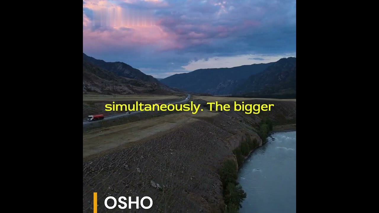 The Balance of Sadness and Happiness... Quote by OSHO