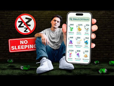 I Played Pokémon GO for 24 Hours NON-STOP!