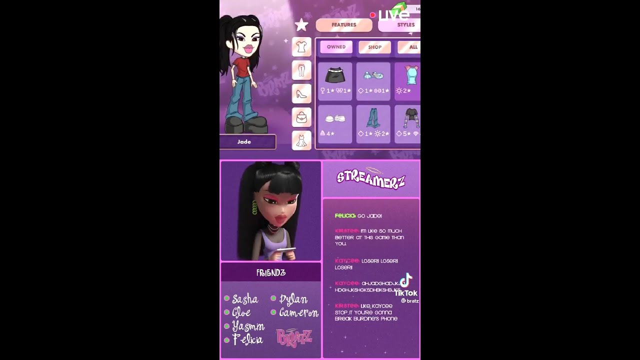 Jade Playing Total Fashion Makeover | Tiktok Videos