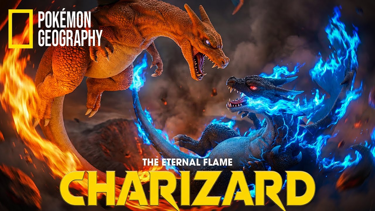 NatGeo Planet: Mega Charizard X | When a Legend Faces a God (Real-Life Pokémon)