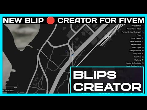QBCore New BLIP CREATOR 🛑*FREE* | FiveM Roleplay Scripts | FiveM Tutorial 2023 | MJ DEVELOPMENT