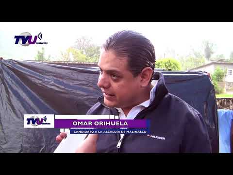 Omar Orihuela candidato a la presidencia municipal platicó con los habitantes de La Ladrillera