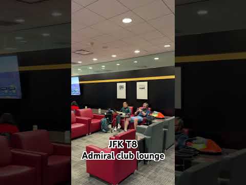 JFK T8 Admiral club lounge #AA #americanairlines