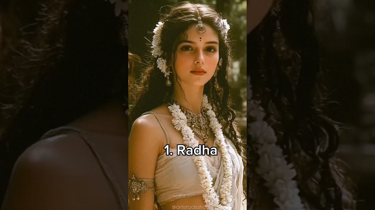 8 most beautiful goddess of Indian mythology 🪷 #shortvideo #indiangodgoddess #top8