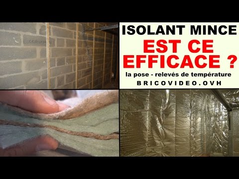 Comment poser de l'isolant mince ? La réponse est sur Admicile.fr