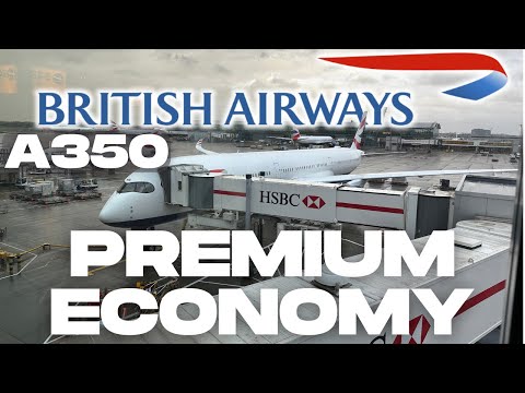British Airways | London to Las Vegas | World Traveller Plus A350-1000 | Tim and Matt