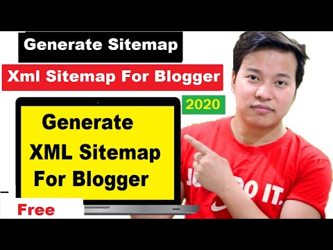 How To Generate XML Sitemap For Blogger || Generate Blogger Sitemap 2020