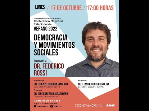 Conferences, Talks & Public Speeches – Prof. Federico M. Rossi