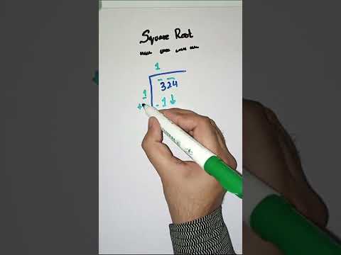 square root | how to find square root of any number | math tricks | #Shorts 1080p