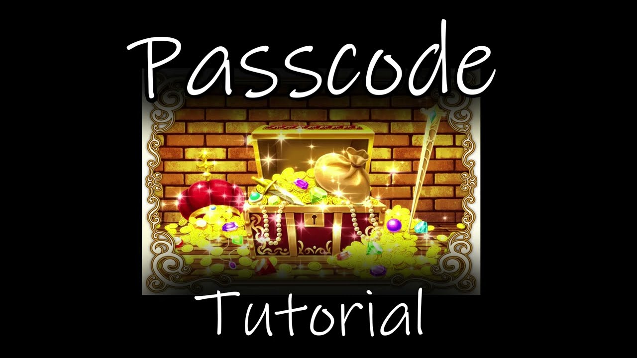 How to make a Passcode on RPG Maker (No Plugin)