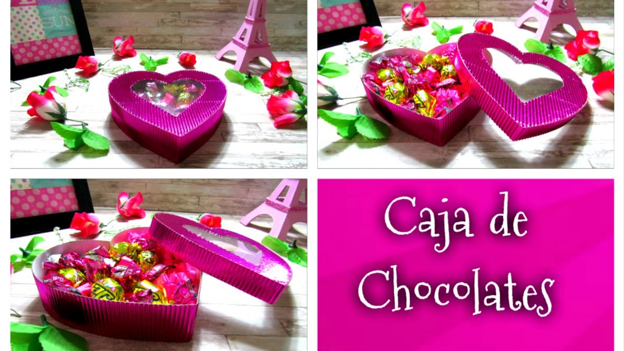 DIY // Regala una caja de chocolates en San Valenín