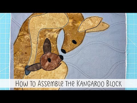 How to Make the Kangaroo Applique Block