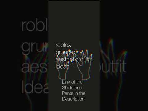 roblox grunge aesthetic outfit ideas✨