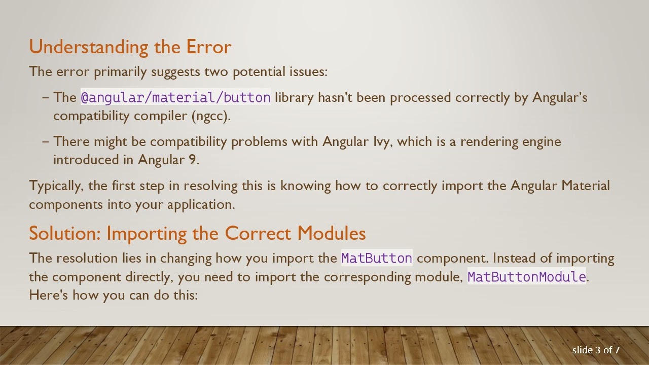 Resolving the Angular 10 Compatibility Issue with Angular Material Components