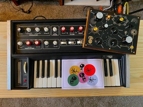 Fieldtone Box of Uncertainty demo with Micromoog
