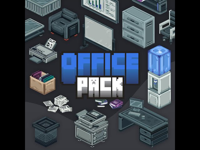 Office Furniture Pack Minecraft Texture Pack