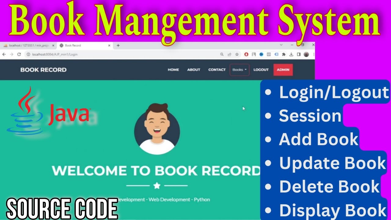 Java Library Management System Tutorial with MySQL - Source Code