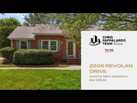 Just Listed!!! 2206 Revolan Drive, Greensboro, NC 27407