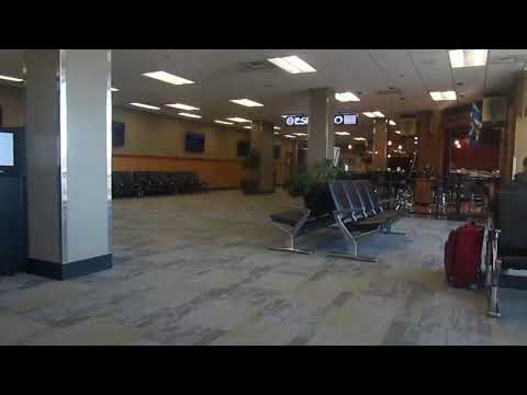 Flight announcement at the Bellingham WA airport