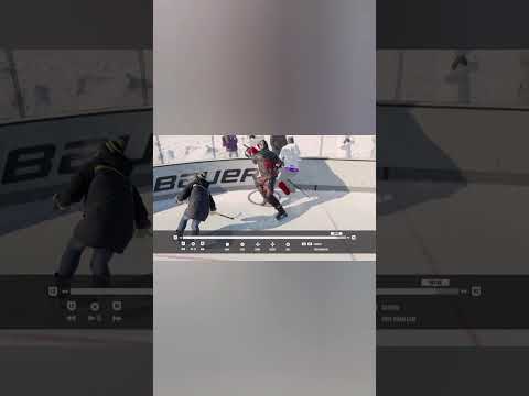 NHL 25: The art of gooning. Seven dirty hits behind play, no call. #nhl25 #hockey #goon
