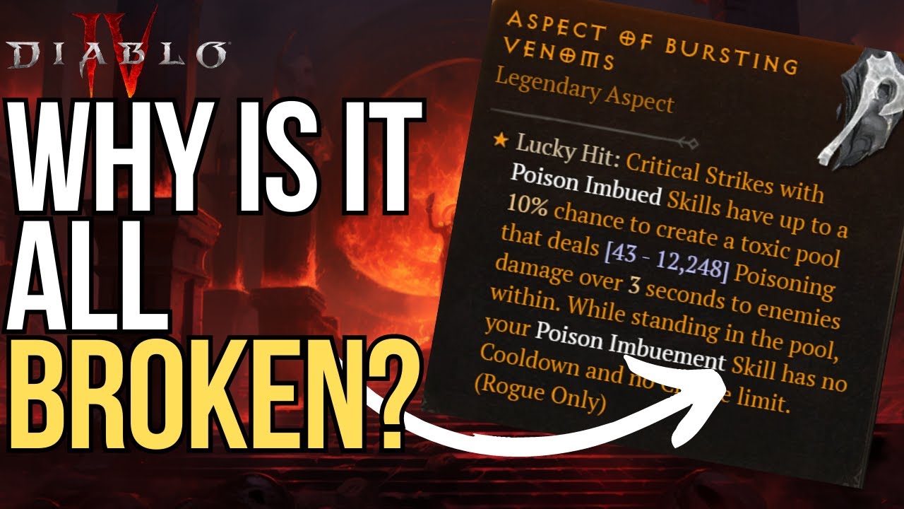Oh noes, they nerfed poison rogue! - PC General Discussion - Diablo IV ...